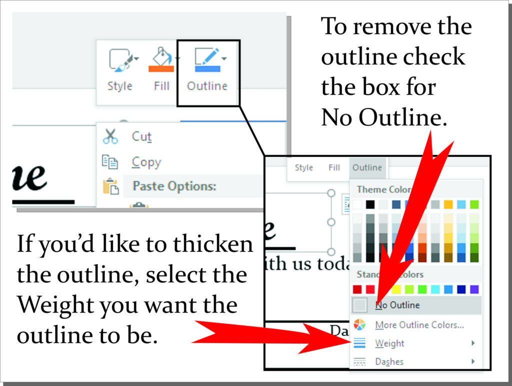 Word Textbox Outline - My Church Assistant Word Textbox Outline - My Church Assistant